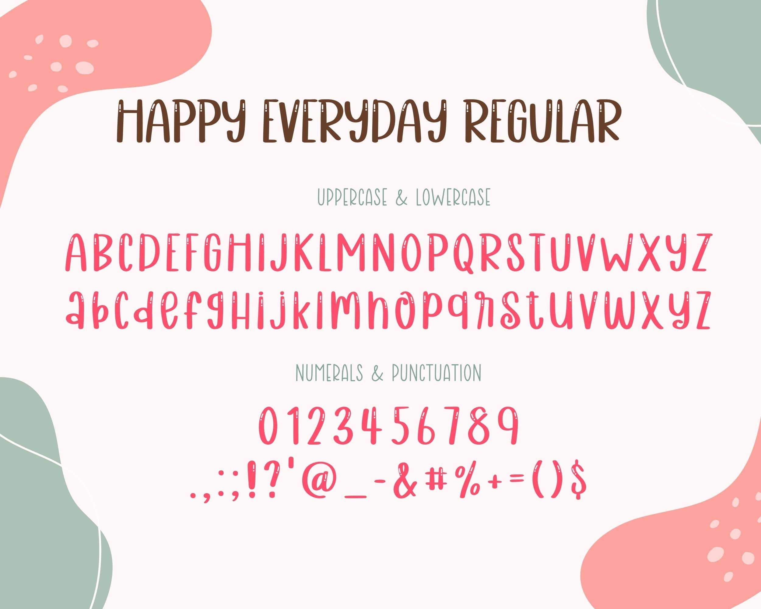 Handwritten Script Fonts Duo Handwriting Fonts Duo Goodnotes - Etsy