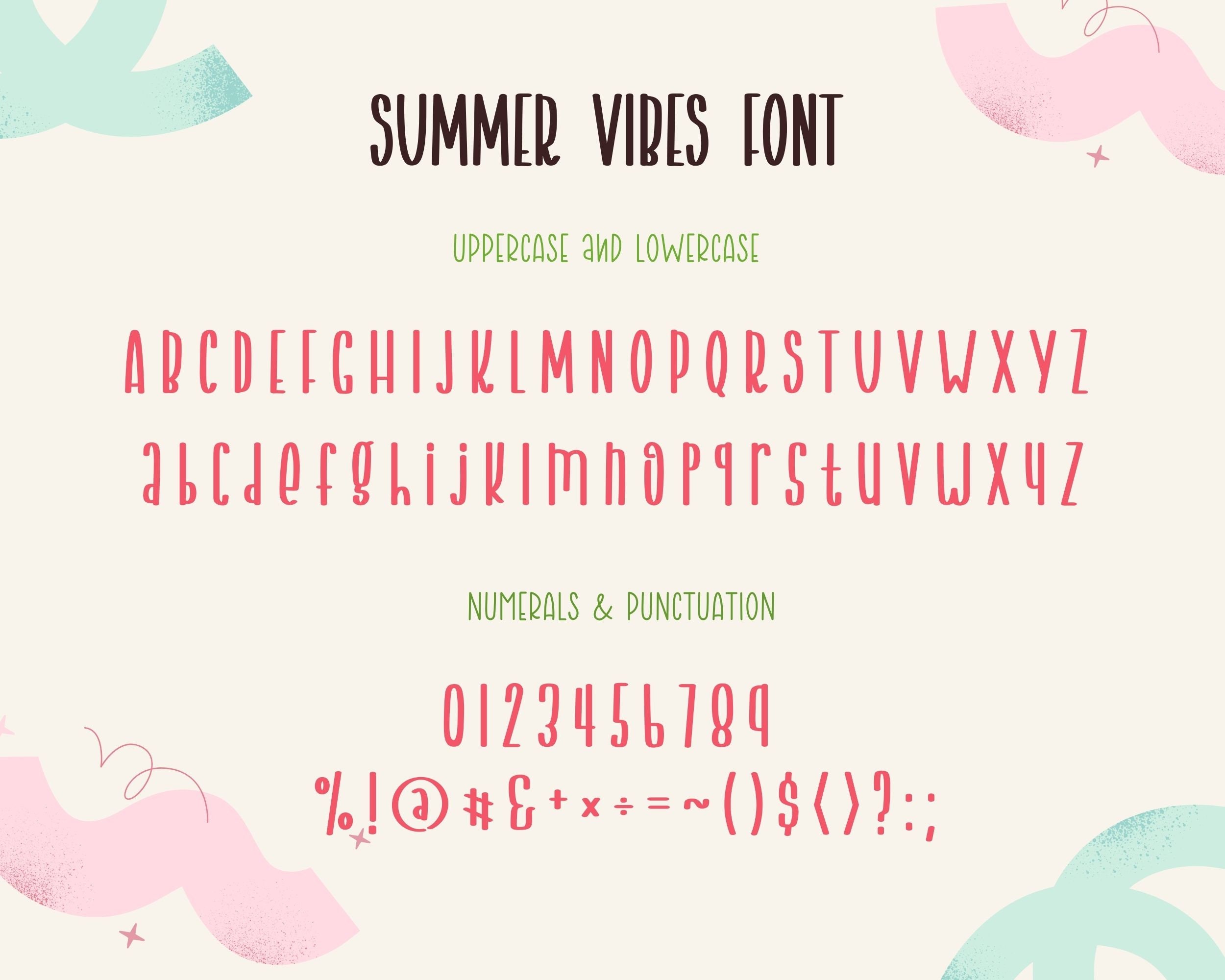 Neat Handwritten Fonts Cute Handwriting Fonts Planner Fonts - Etsy