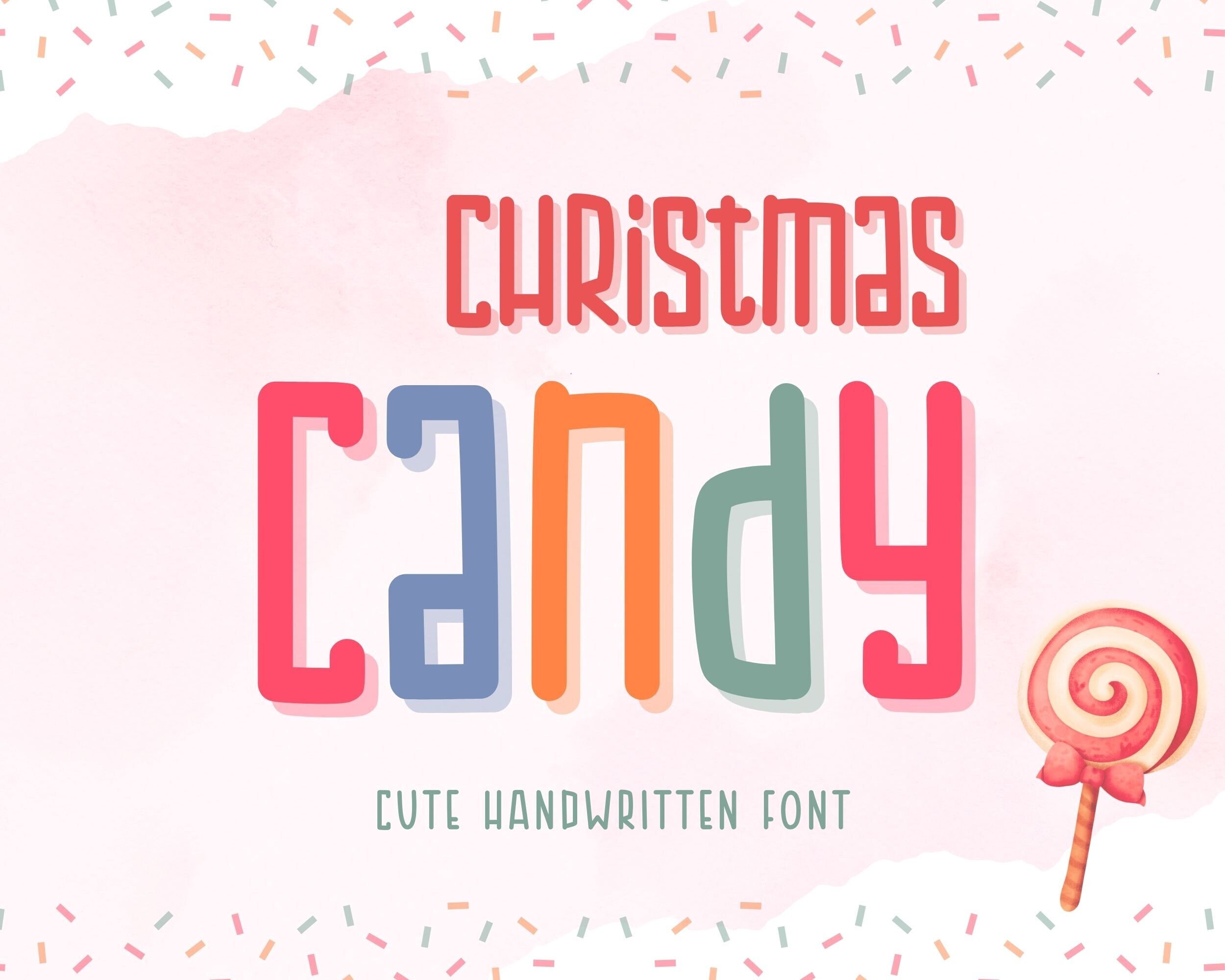 Neat Handwritten Fonts, Cute Handwriting Fonts, Christmas Fonts, Cricut ...