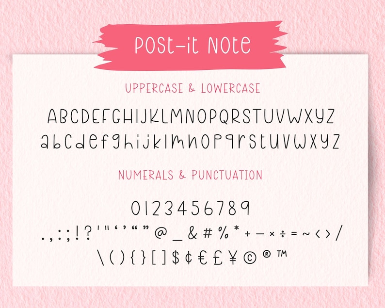 Neat Handwritten Font Handwriting Font Goodnotes Digital - Etsy