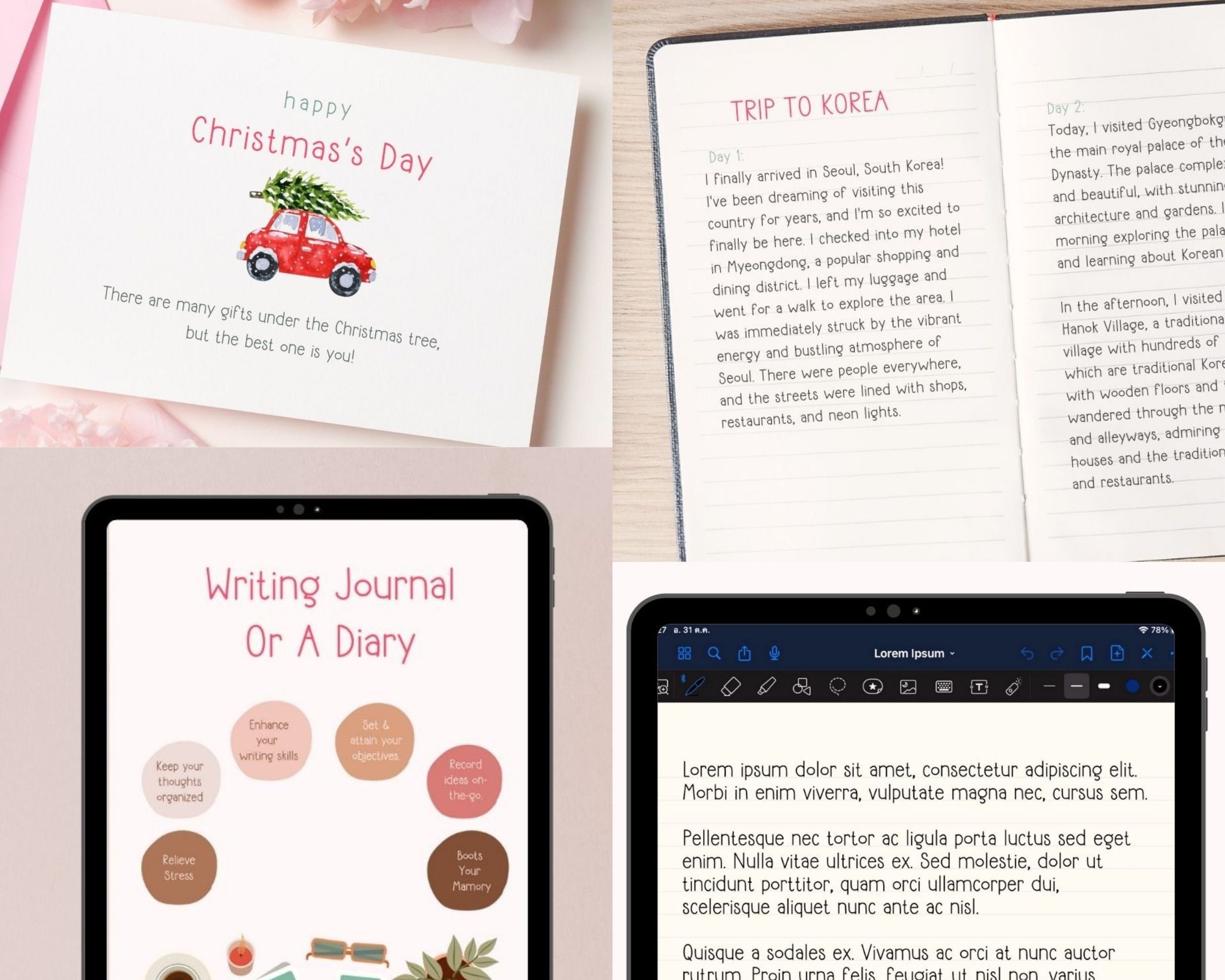 Handwriting Font Bundle, Handwritten Font, Goodnote Font, Digital Planner Font, Taking Note Font ...