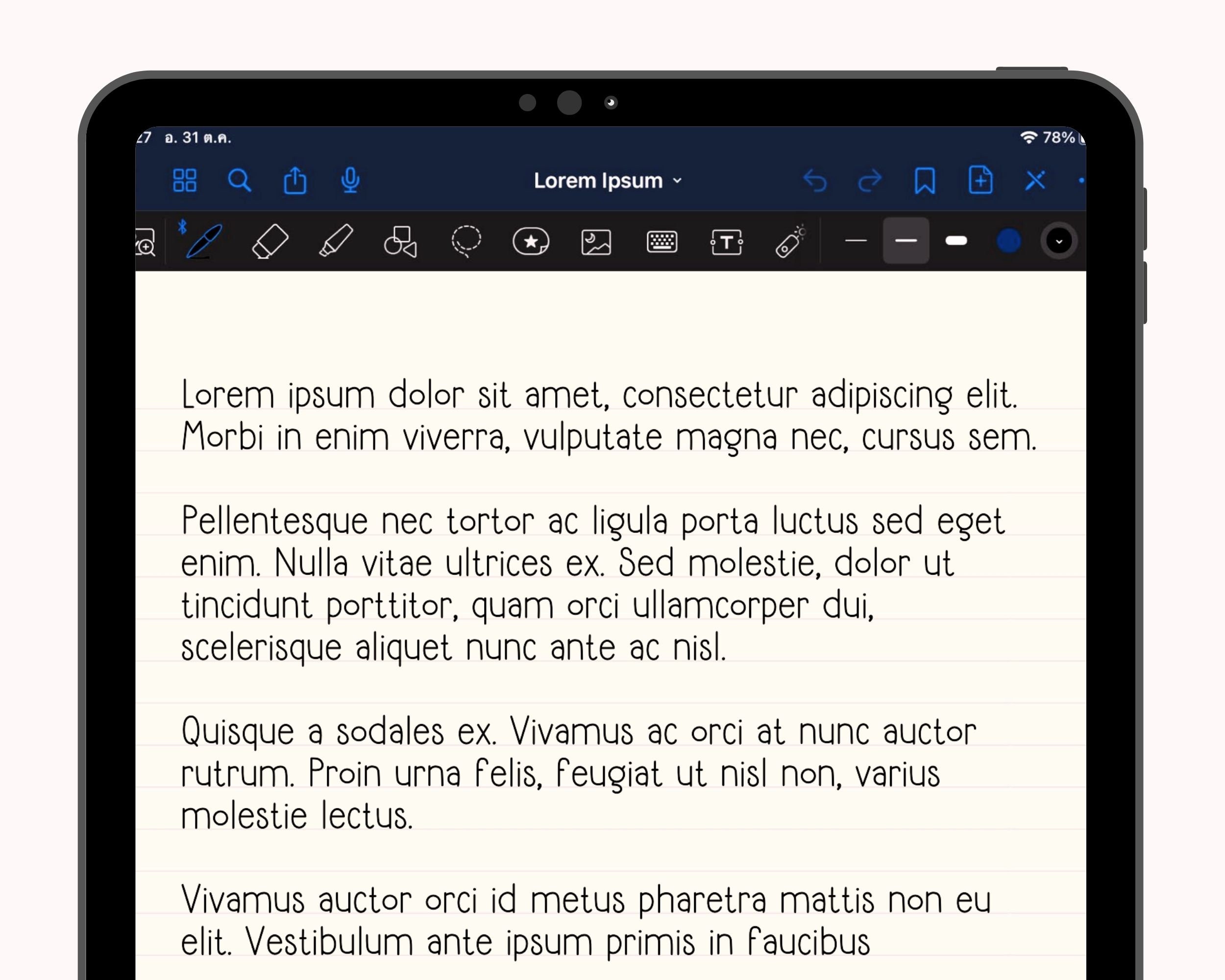 Neat Handwritten Font, Handwriting Font Goodnotes, Digital Planner Font ...