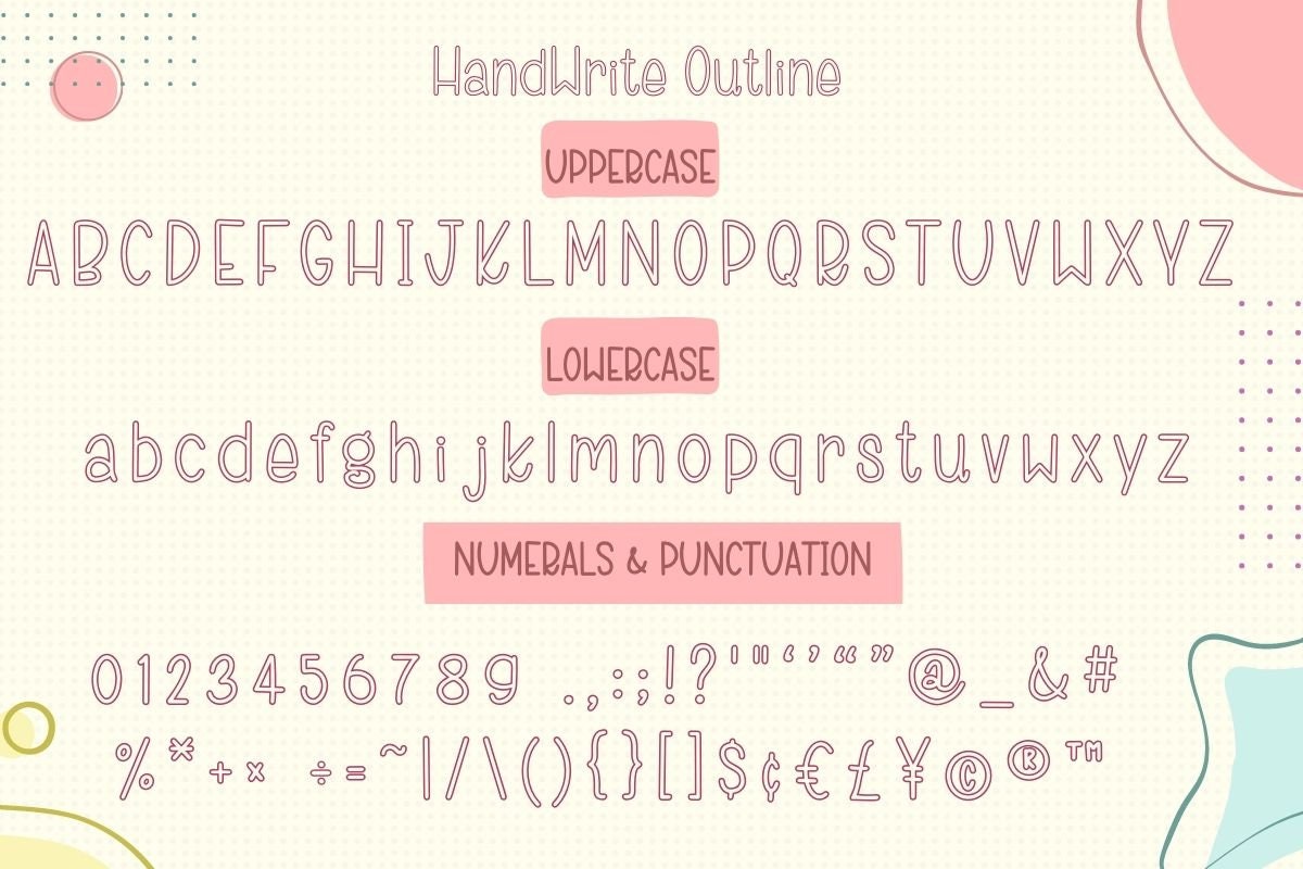 Handwrite Font Handwriting Font OTF Font TTF Font Canva - Etsy