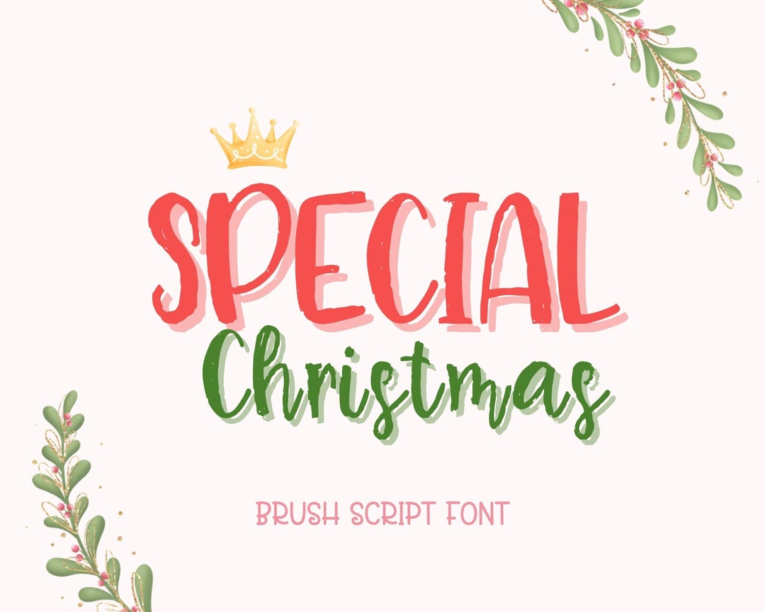 Handwriting Script Fonts, Christmas Fonts, Neat Handwritten Font, Brush ...
