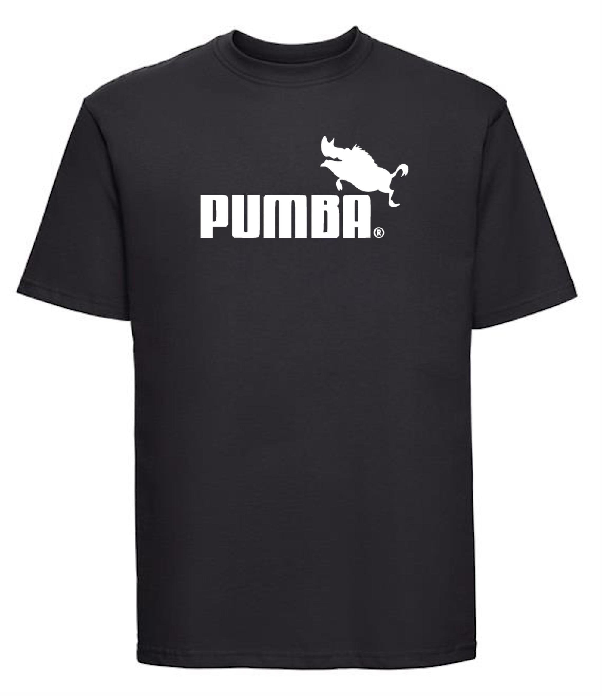 Pumba T-shirt Puma parodie LOGO Unisex T-shirts | Etsy