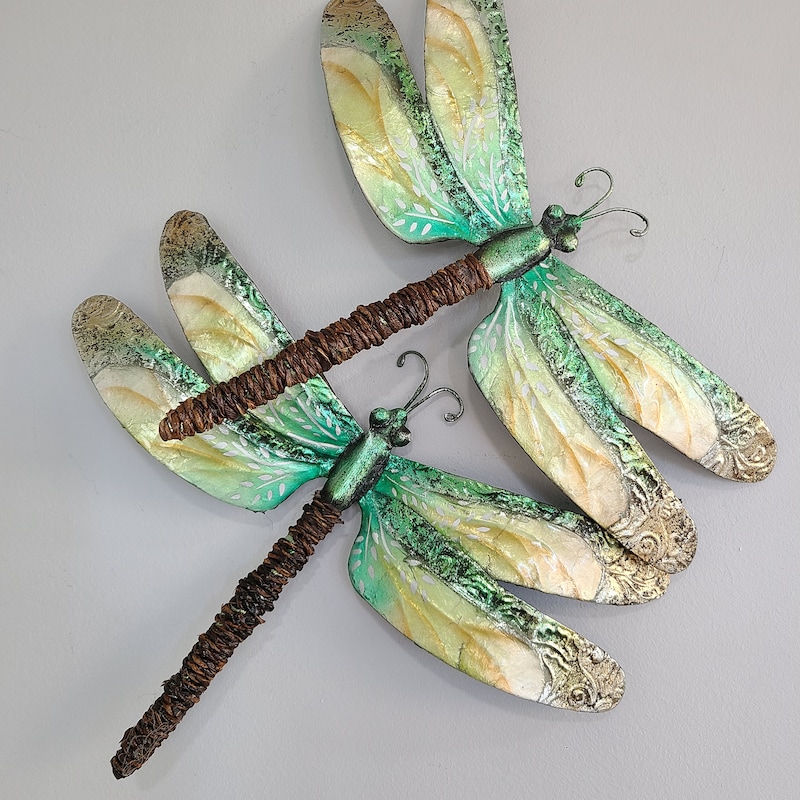 Dragonfly Wall Decor - Etsy