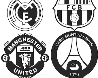 Real Madrid Svg Files - Etsy