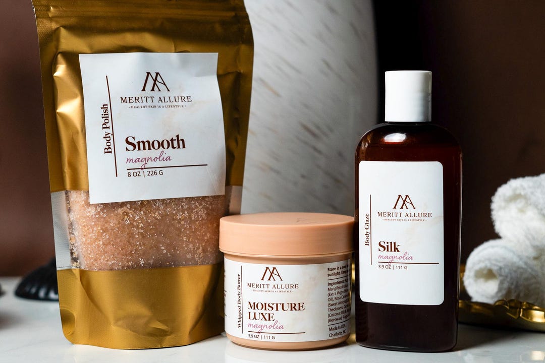 Self Care Set, Bundle, Body Oil, Sugar Scrub, Body Butter, Trio ...