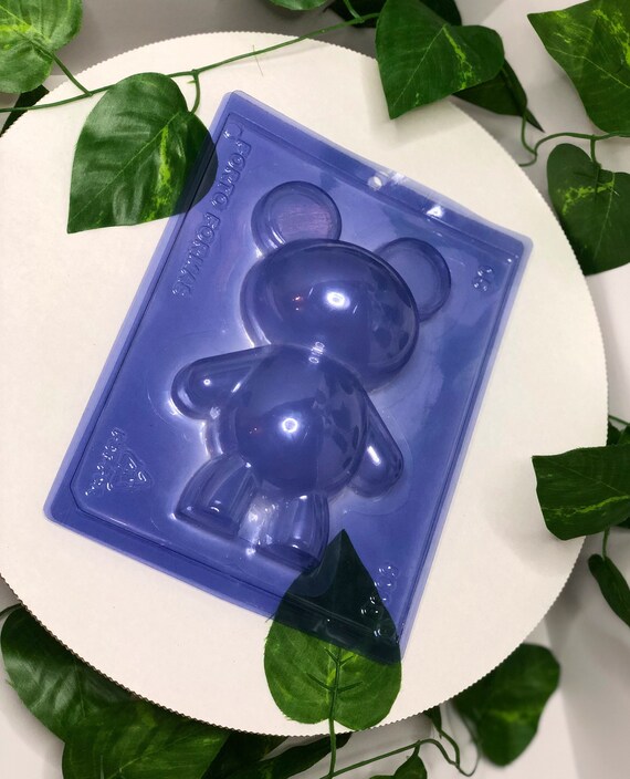 3D Breakable Teddy Bear Clear Acetate Mold 3 Pcs Mold Set | Etsy