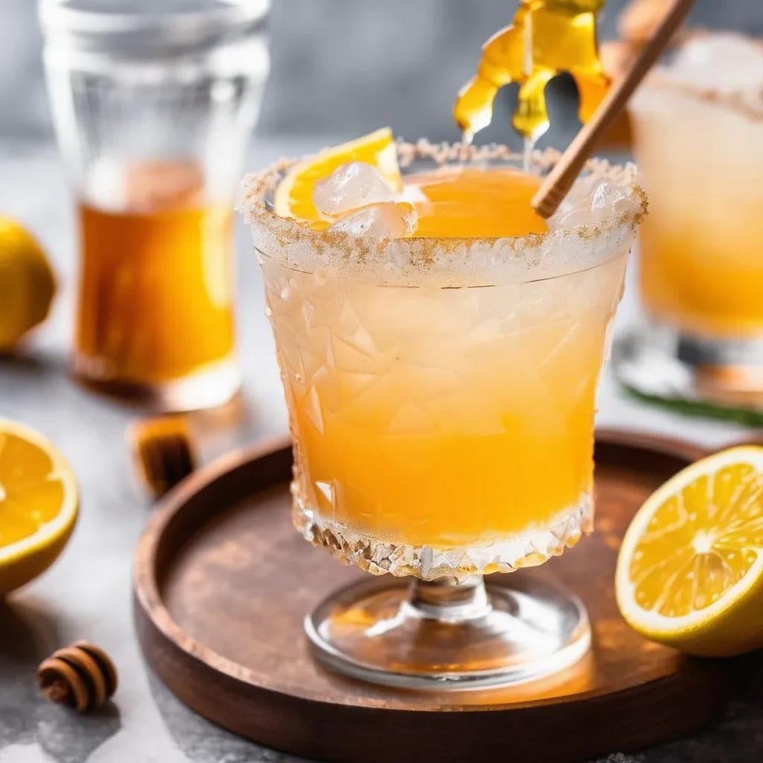 Sweet Honey Cocktail Salt Rimmer: Margarita & Popcorn Seasoning - Etsy