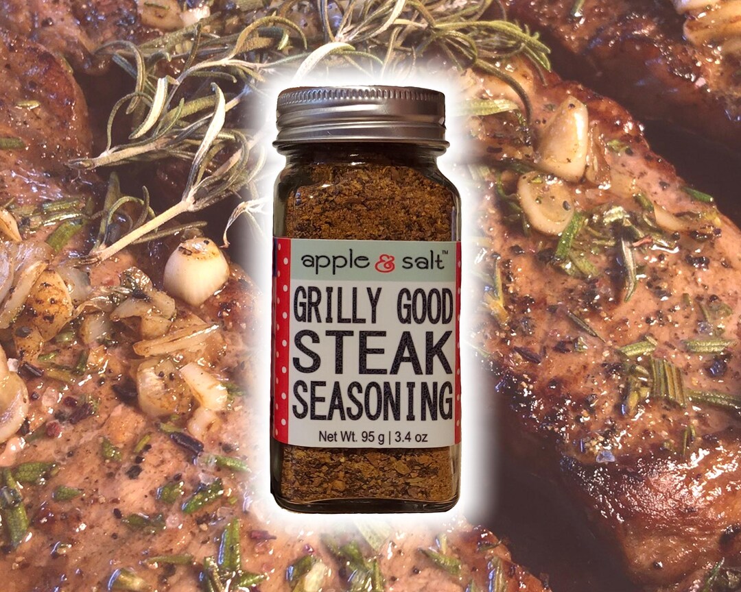 Grilly Good Steak Seasoning: Peppery BBQ Grill Mix - Etsy