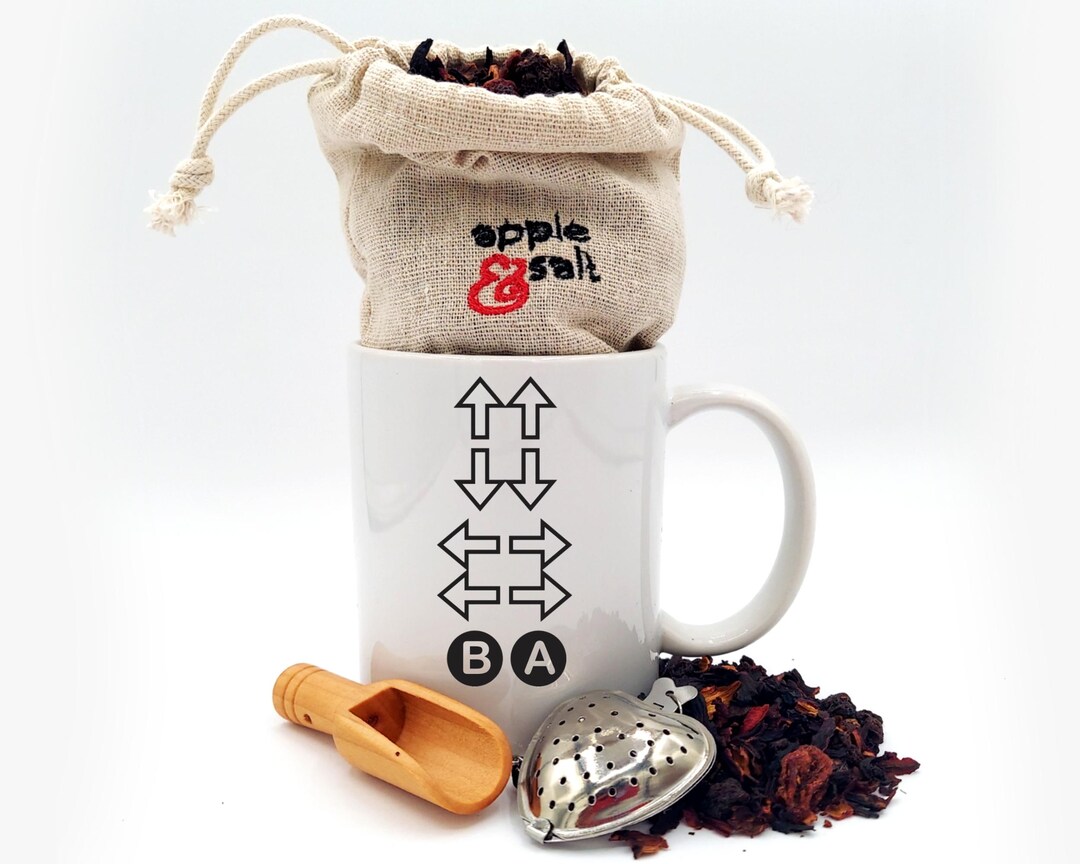 Cheat Code Meme Mug Gift Set: Funny Gamer Tea, Geeky Gift - Etsy