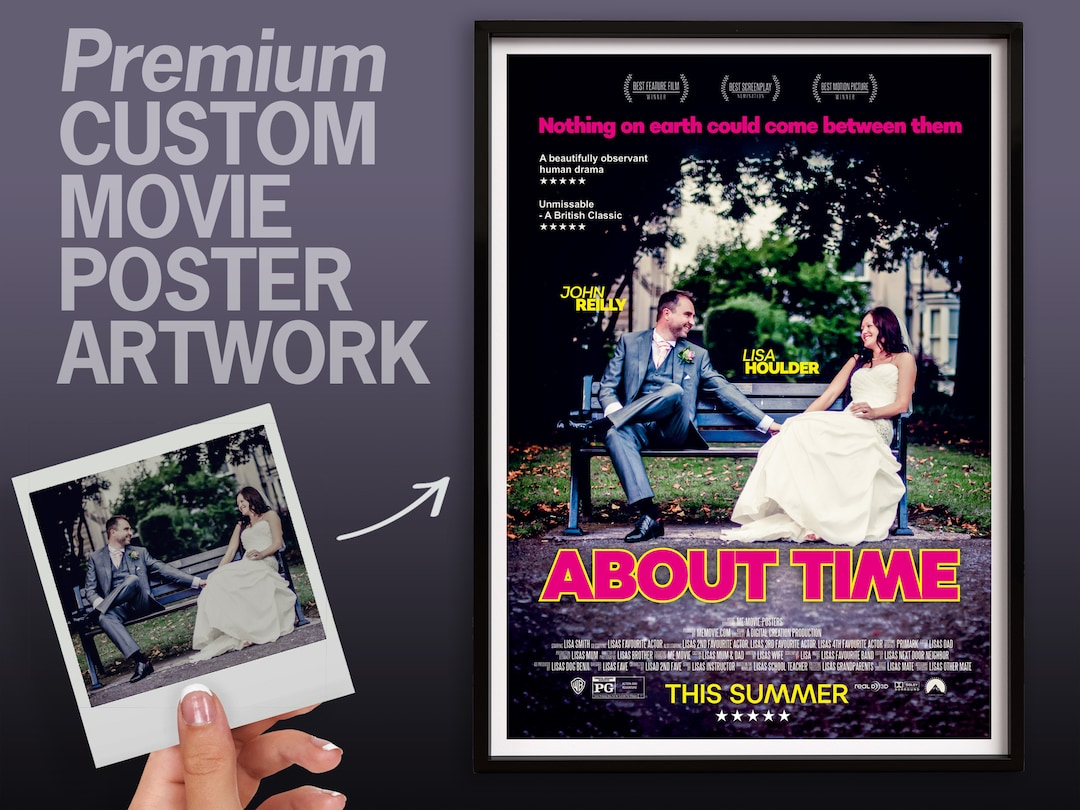 Custom Movie Poster | Personalized Art Prints | Family Printable Wall ...