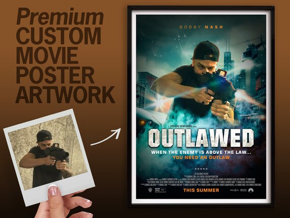 Custom Movie Poster Personalized Poster Custom Art From | Etsy