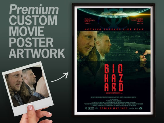 Personalized Movie Poster Personalized Art Prints | Etsy