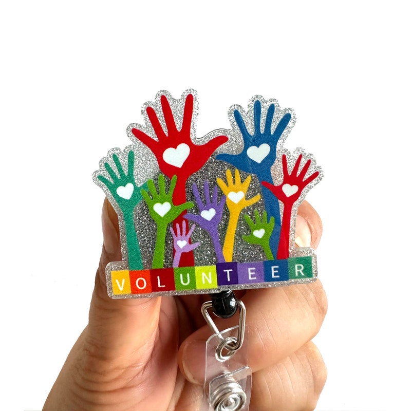 Custom Volunteer Badges - Etsy