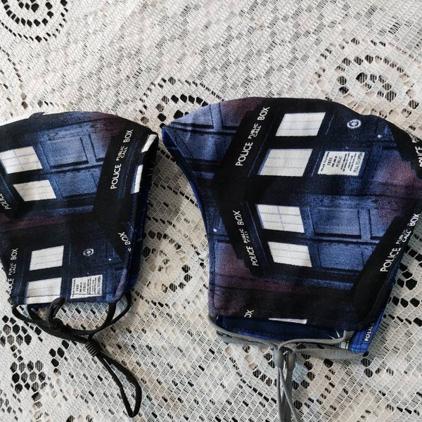 Doctor Who Face Mask - Etsy