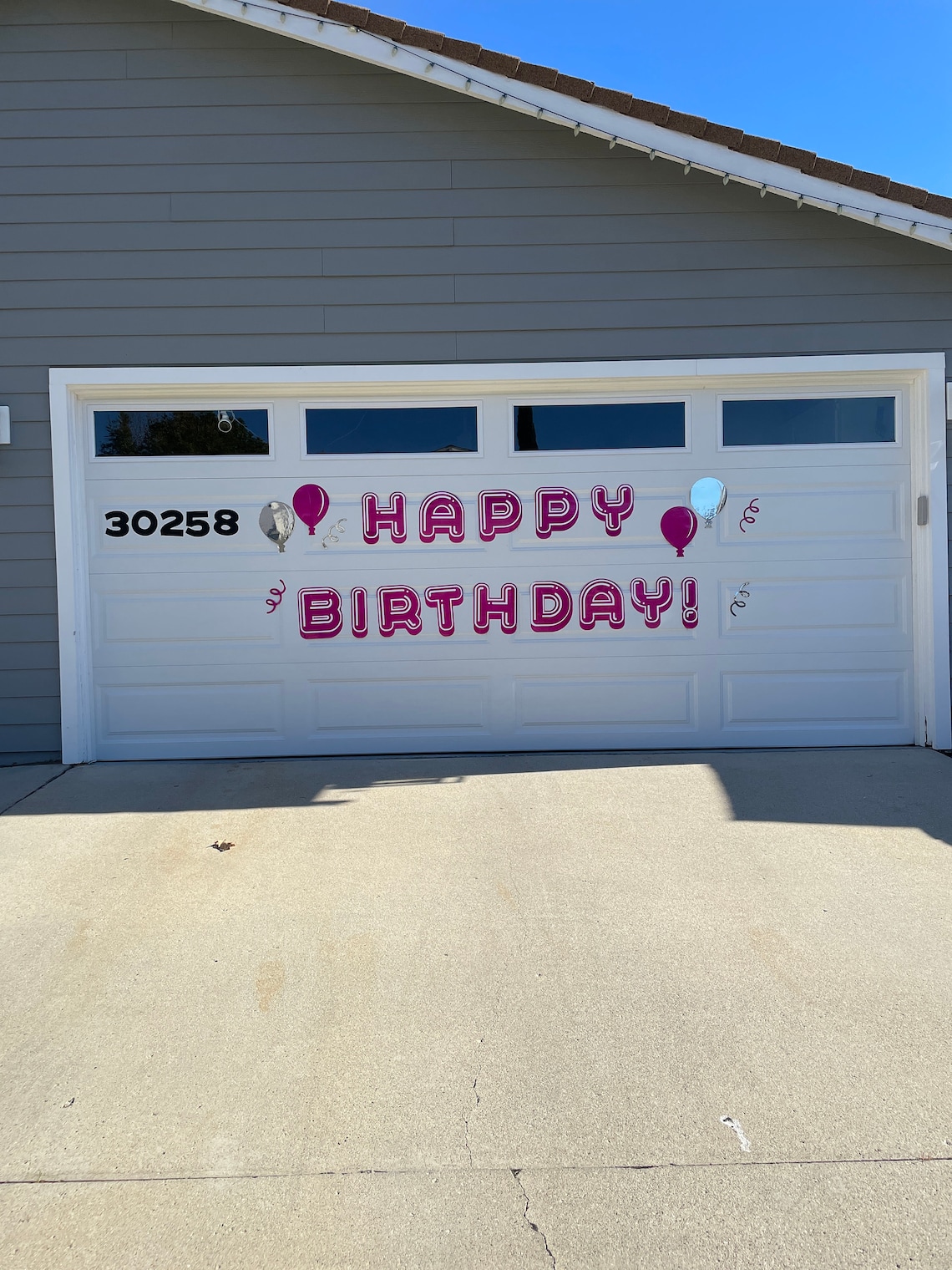 Magnetic Electric Happy Birthday Outdoor Decorations - Etsy