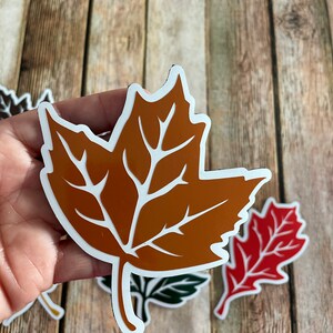 Fall Leaves Set of 6 | Maple Leaf | Autumn Leaves Magnets | Fall Leaf ...