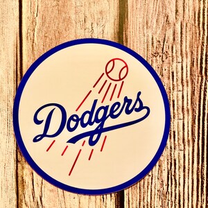 Dodgers Flying Ball Magnet, Dodger Sugar Skull Magnet, Blue Baseball ...