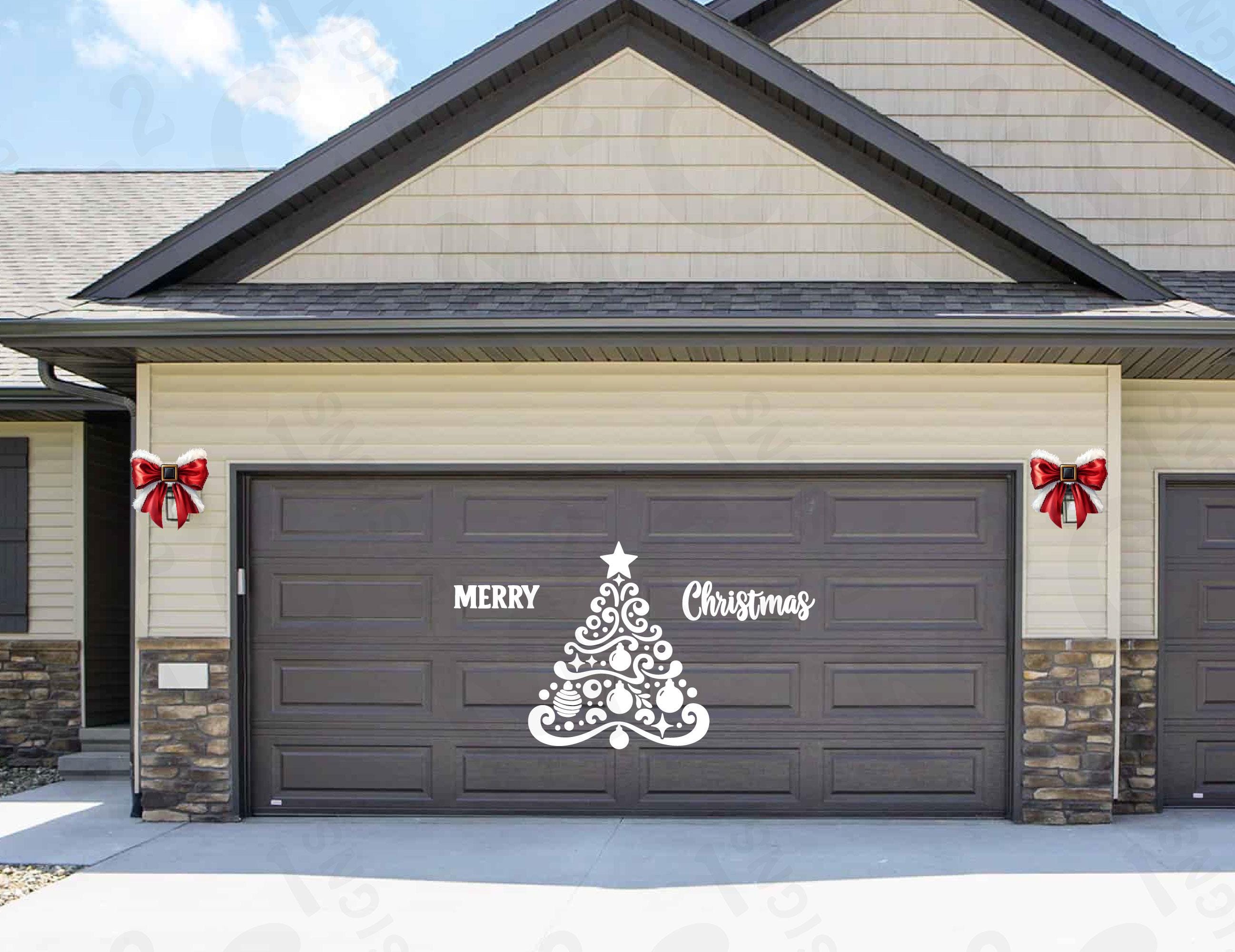 Merry Christmas Tree for Garage Door or Refrigerator or Any Magnetic ...