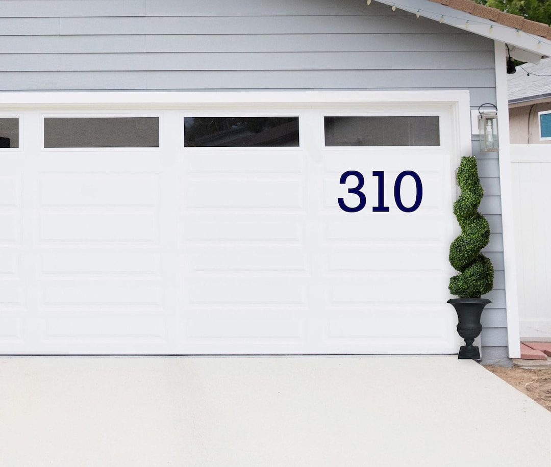 Large Magnetic (11 Inch) Numbers: Heavy Duty Address Sign, Garage Door ...