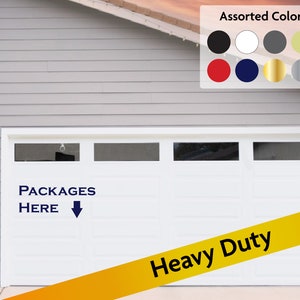 Heavy Duty Magnetic Letters: Garage Door, Address, Sign - Etsy