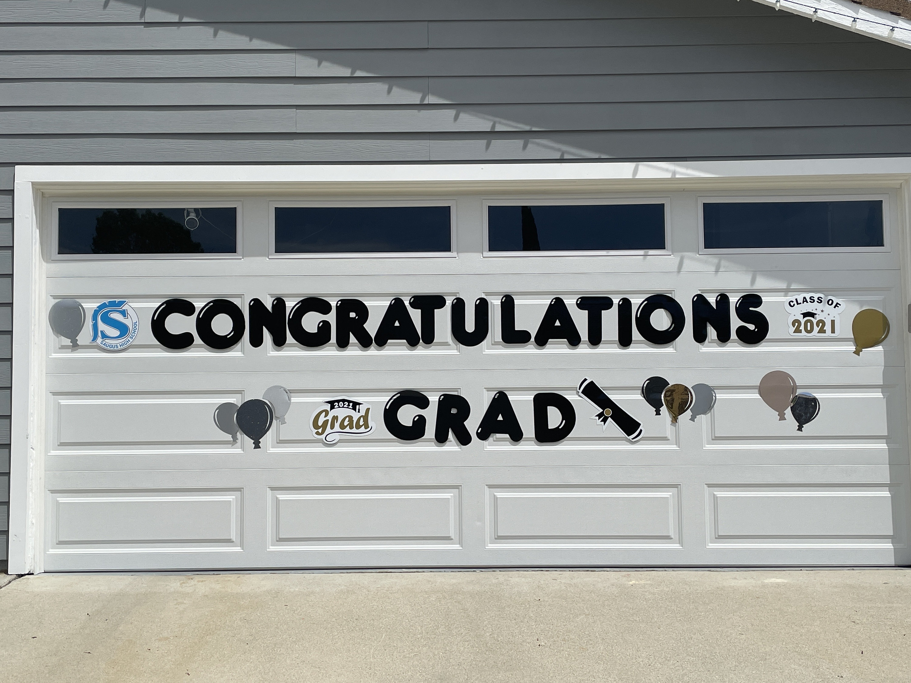 Personalized Magnetic Garage Door Letters: Weatherproof UV Vinyl - Etsy