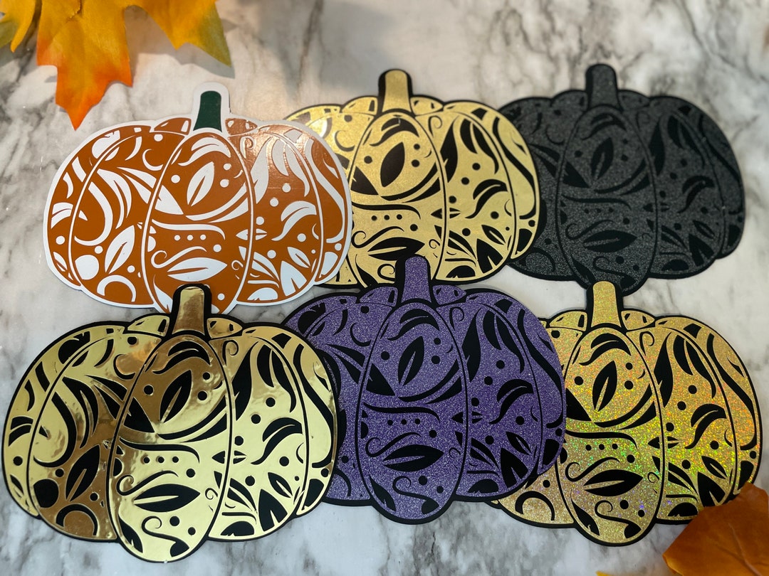 Pumpkin Lace Magnets Cutout Pumpkin Magnets Halloween - Etsy