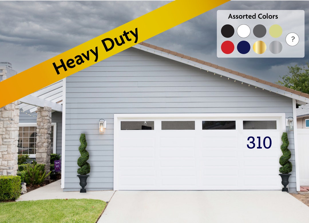 Large Heavy Duty Magnetic Numbers: Garage, Home Address, Storefront - Etsy