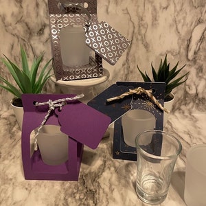 Shot Glass Box Template: Single Glass Packaging SVG, PNG, PDF (digital ...