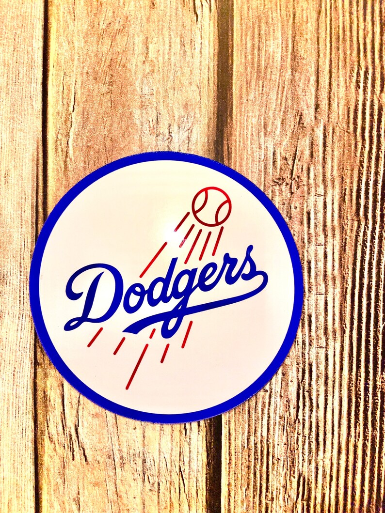 Dodgers Flying Ball Magnet Dodger Sugar Skull Magnet Blue - Etsy