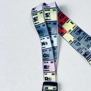 Custom Periodic Table Name Lanyard – Personalized Science Lanyard for ...
