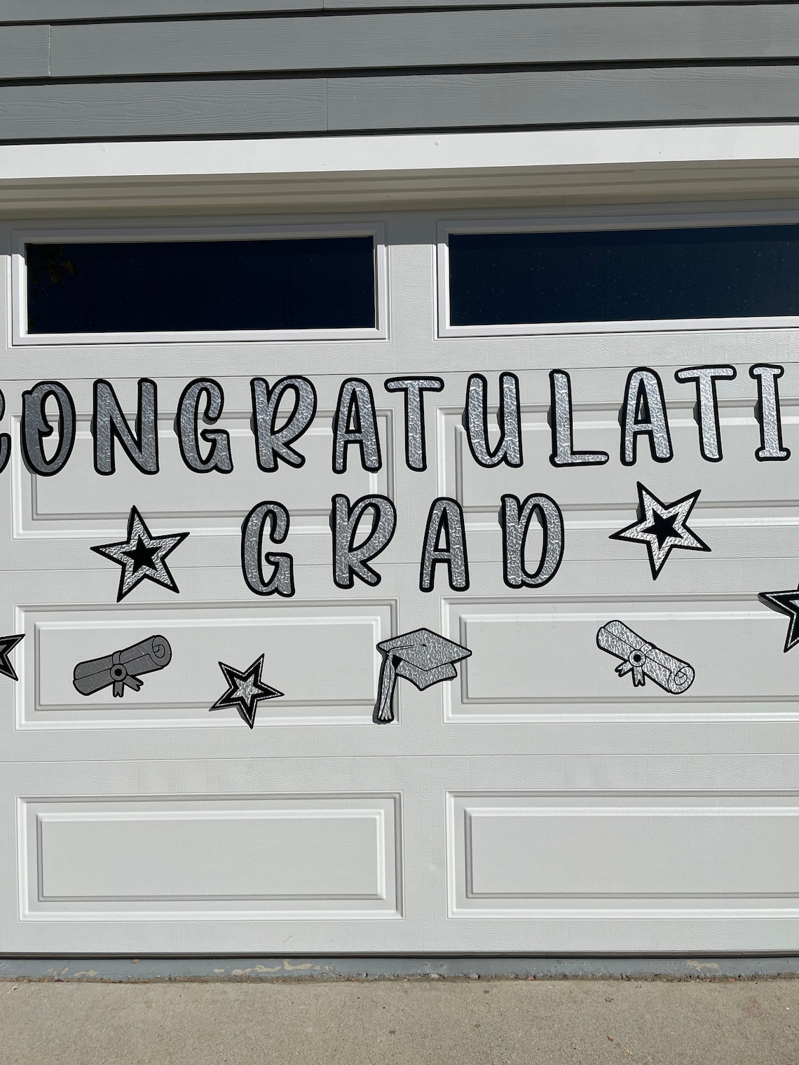 Congratulations Grad Reusable Sign Graduation Decorations | Etsy