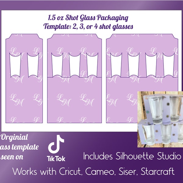 Shot Glass Box - Etsy