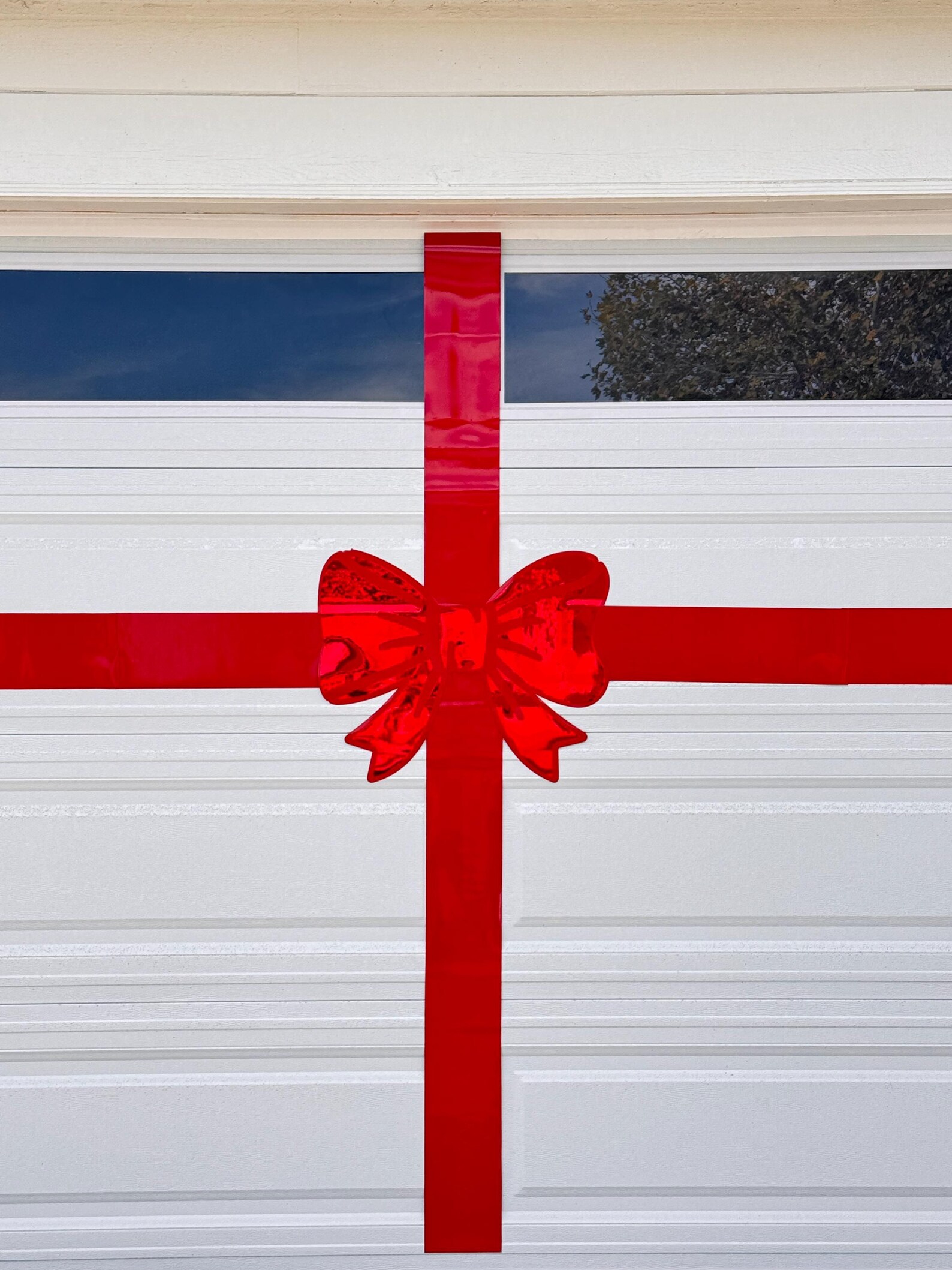 Giant Magnetic Bow & Ribbon Set - Perfect for Garage Doors, Lockers ...