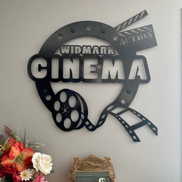 Home Theatre Sign - Etsy