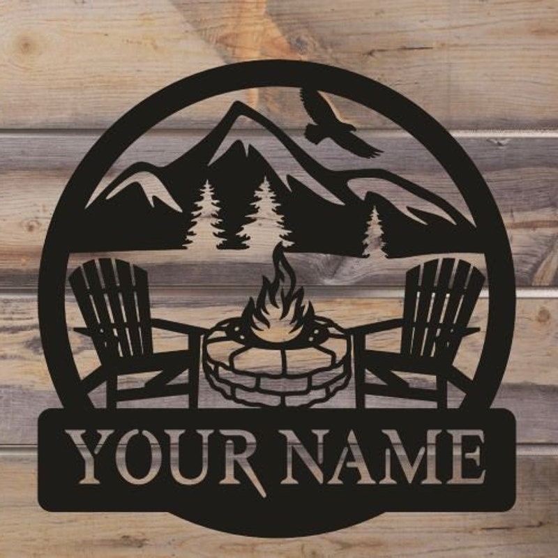 Campfire Sign - Etsy