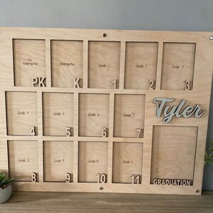 School Years Picture Frame, 3.5x5 Picture Frame, K-12 Picture Frame ...