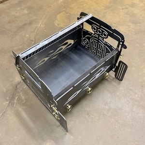 Hot Rod Fire Pit, Collapsible Fire Pit, Portable Campfire, Patio Fire ...