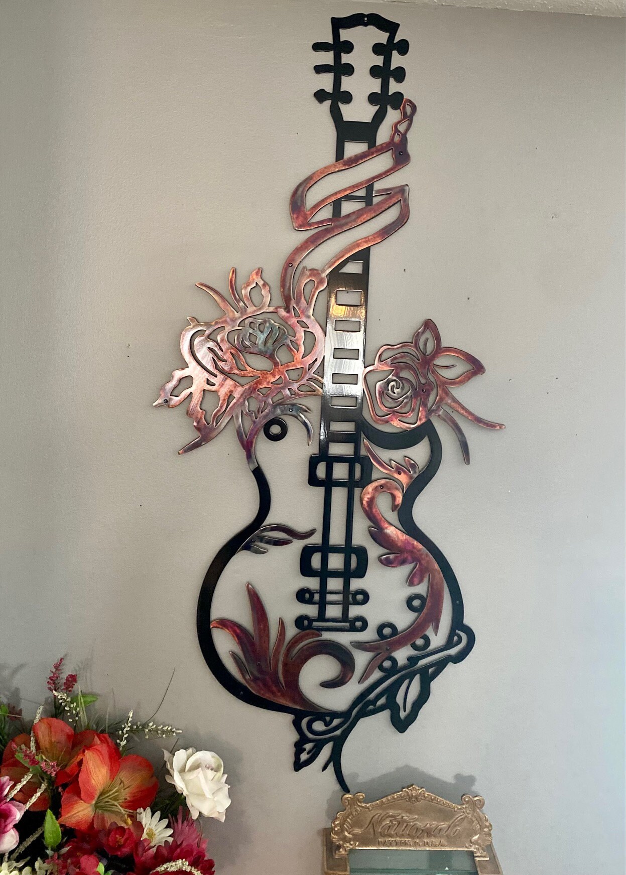 Guitar Wall Art Livingroom Wall Decor Guitarist Gifts Gift - Etsy Canada