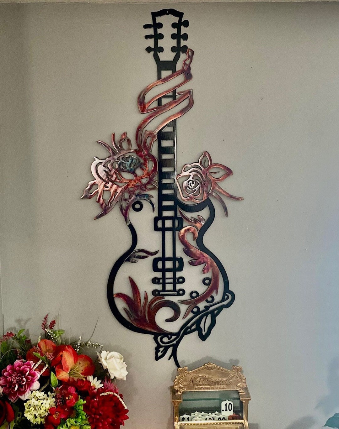 Guitar Wall Art Livingroom Wall Decor Guitarist Gifts Gift - Etsy Canada