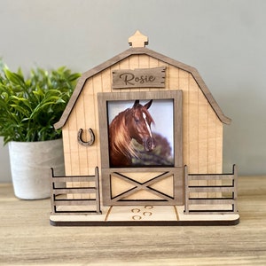 Horse Photo Frame, Horse Lover Gift, Personalized Horse Gifts ...