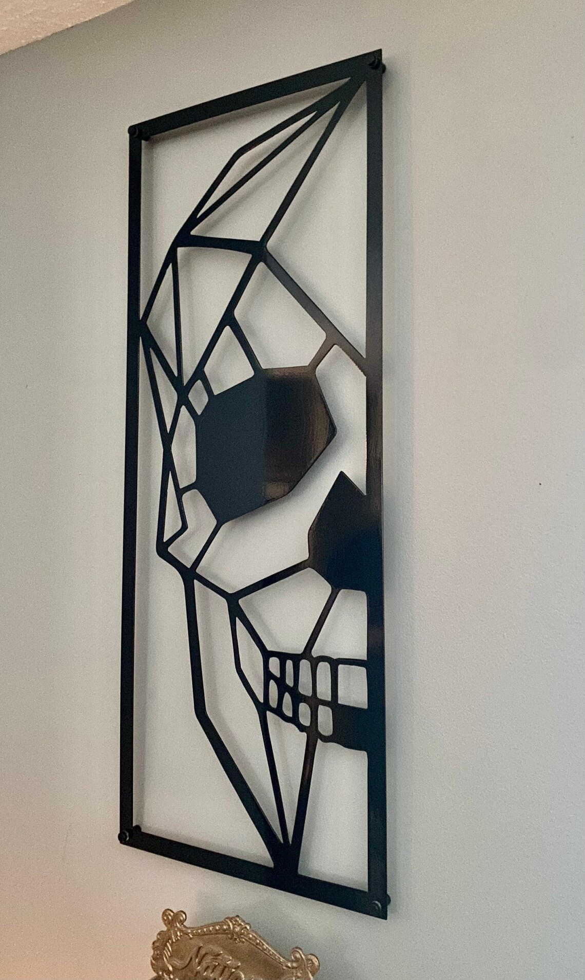 Skull Wall Decor Whimsigoth Decor Goth Gift for Men Gothic - Etsy