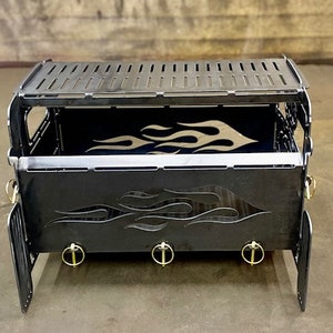 Hot Rod Fire Pit, Collapsible Fire Pit, Portable Campfire, Patio Fire ...