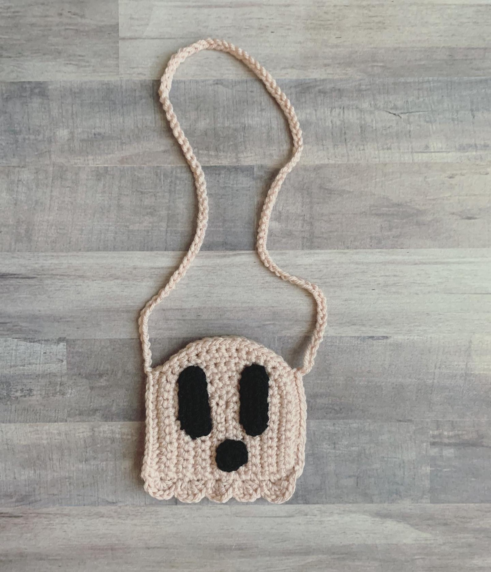 Handmade Ghost Crochet Toddler/child Purse | Boo Bag | Halloween ...