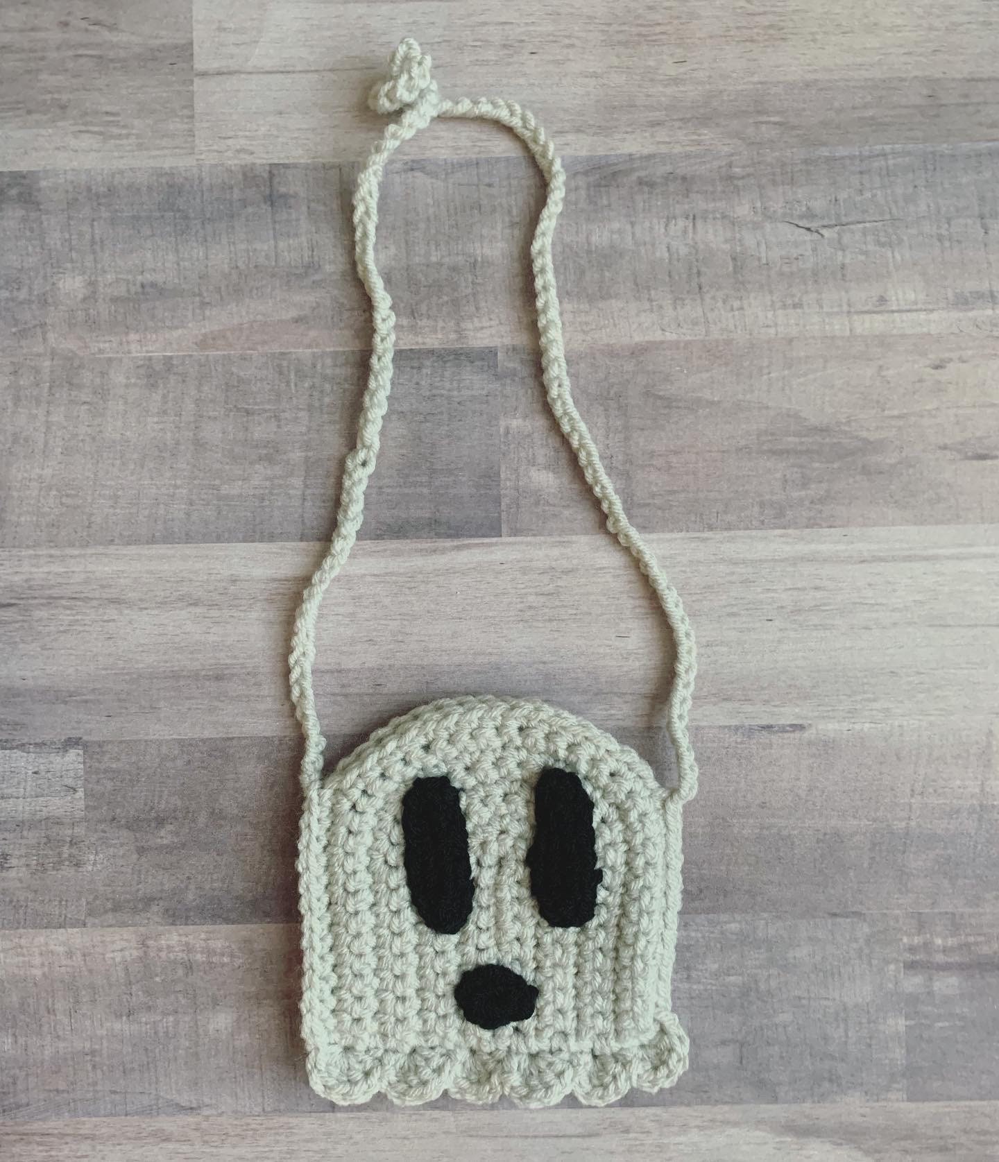 Handmade Ghost Crochet Toddler/child Purse | Boo Bag | Halloween ...