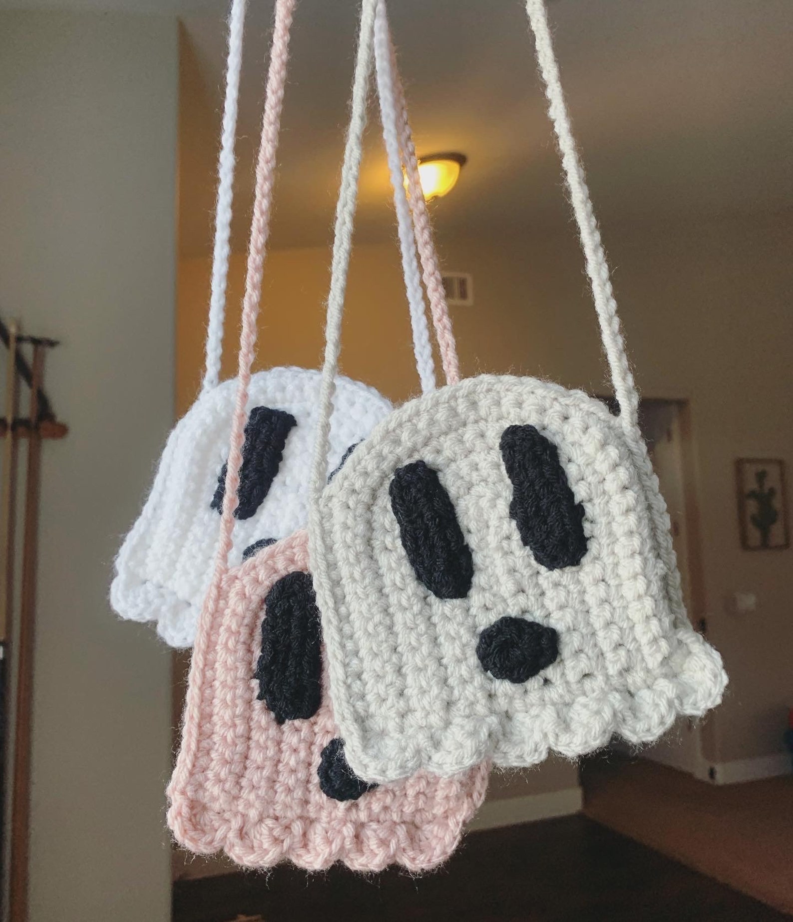 Handmade Ghost Crochet Toddler/child Purse | Boo Bag | Halloween ...