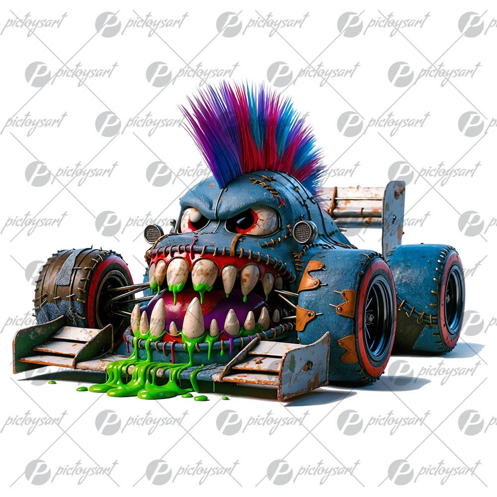 Mad Supercar Punk, Sportcar Monster, Motorsport Art, Racing Car and ...