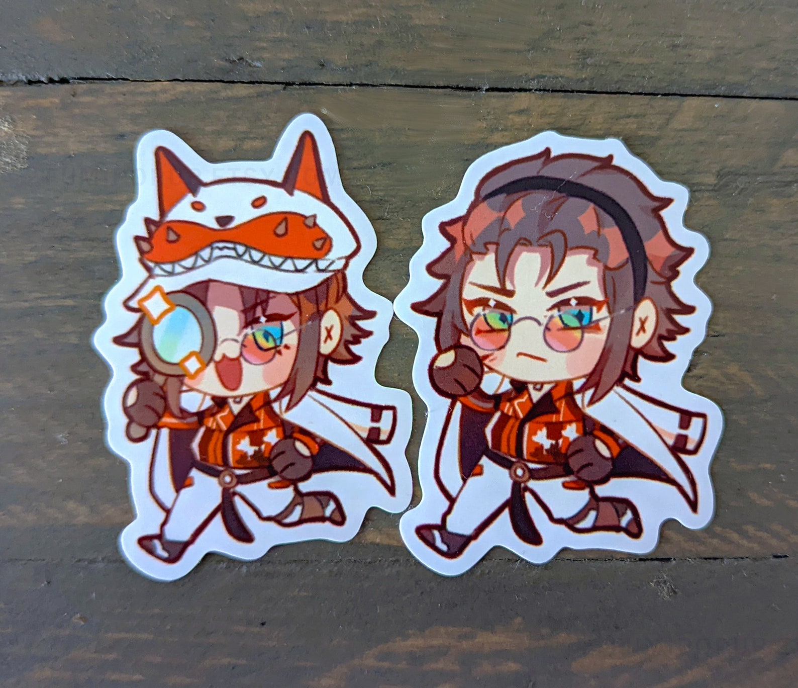 NIJISANJI En| Luxiem + Alter Ego Glossy Waterproof Vinyl Sticker ...
